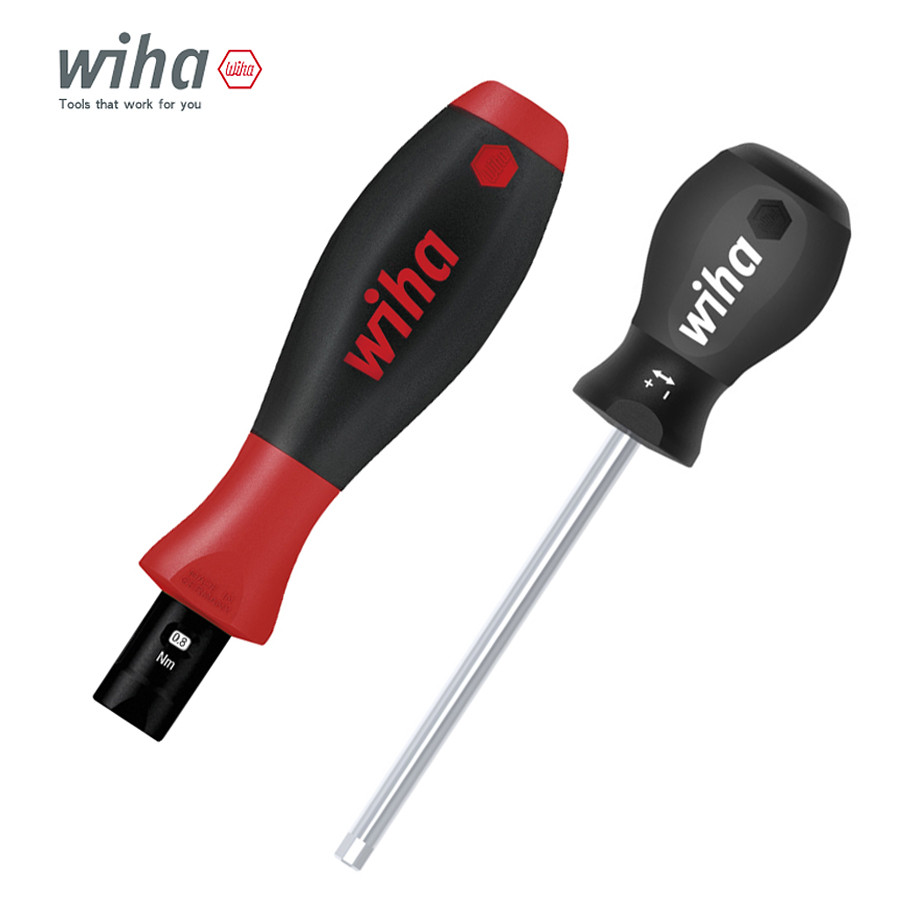 Wiha 1/4” Accurizing Drive Torque Wrench Screwdriver Set 2 Pieces ...