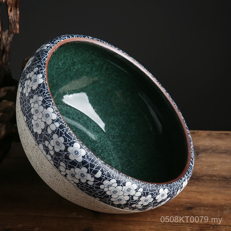 Jingdezhen Ceramic Fish Tank Bowl Lotus Goldfish Turtle Tank Large ...