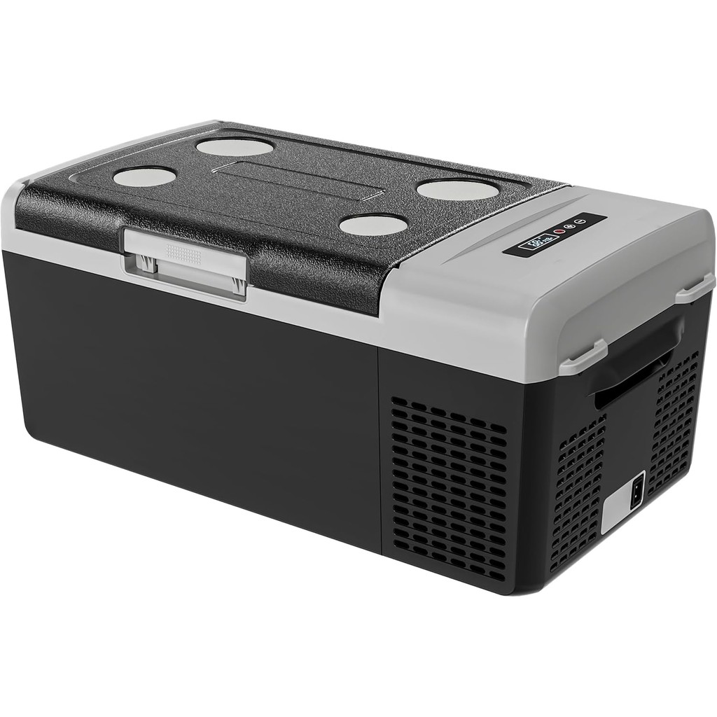 12 Volt Refrigerator Portable Fridge - 16Quart(15L) Electric Cooler ...