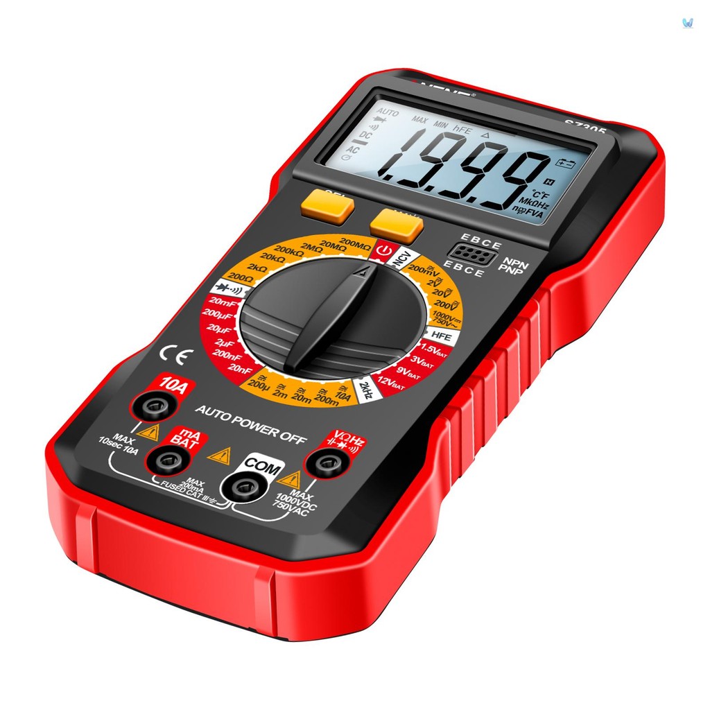 Aneng Sz305 Multimeter Capacitor Testers Professional 1999 Counts Smart Voltmeter Ohm Meter Fast