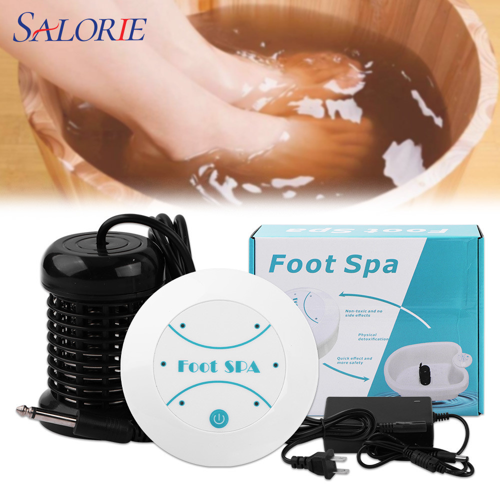 Electric Foot Detox Hydrotherapy Machine Ion Cleaning Foot Bath Massage ...