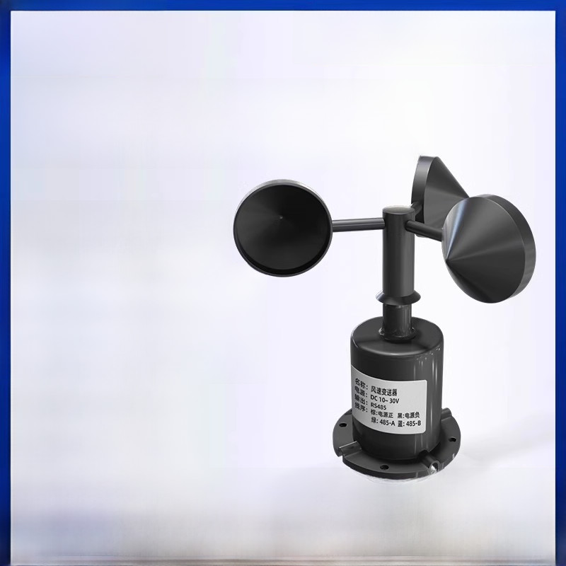 Sensor kelajuan angin Tiga cawan alat kelajuan angin RS485 isyarat arah ...