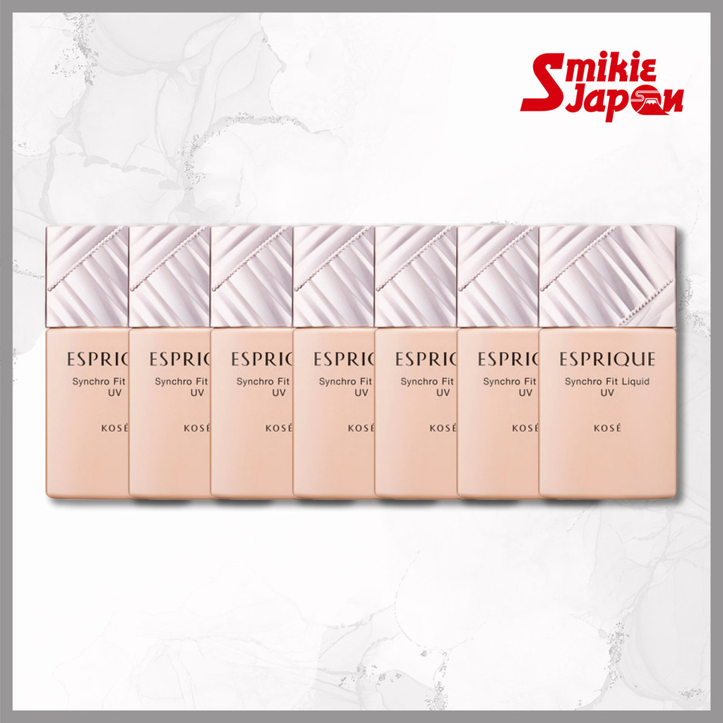 KOSE ESPRIQUE Synchro Fit Liquid UV SPF25 PA++ Liquid Foundation 30g Made In Japan Direct From ...
