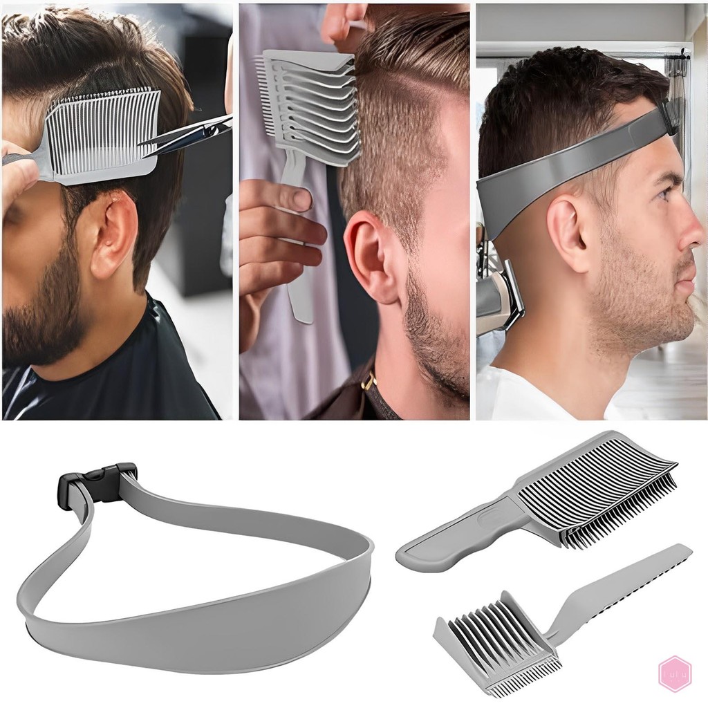 Silicone Neckline Shaving Template Neck Hair Liner Haircut Band ...