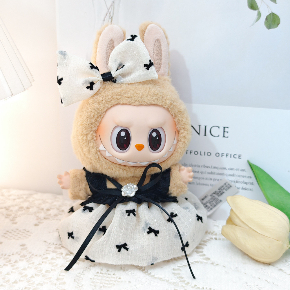 (clothes only)17cm Labubu Macarons V1&V2 Dress Set Hat | Shopee Malaysia