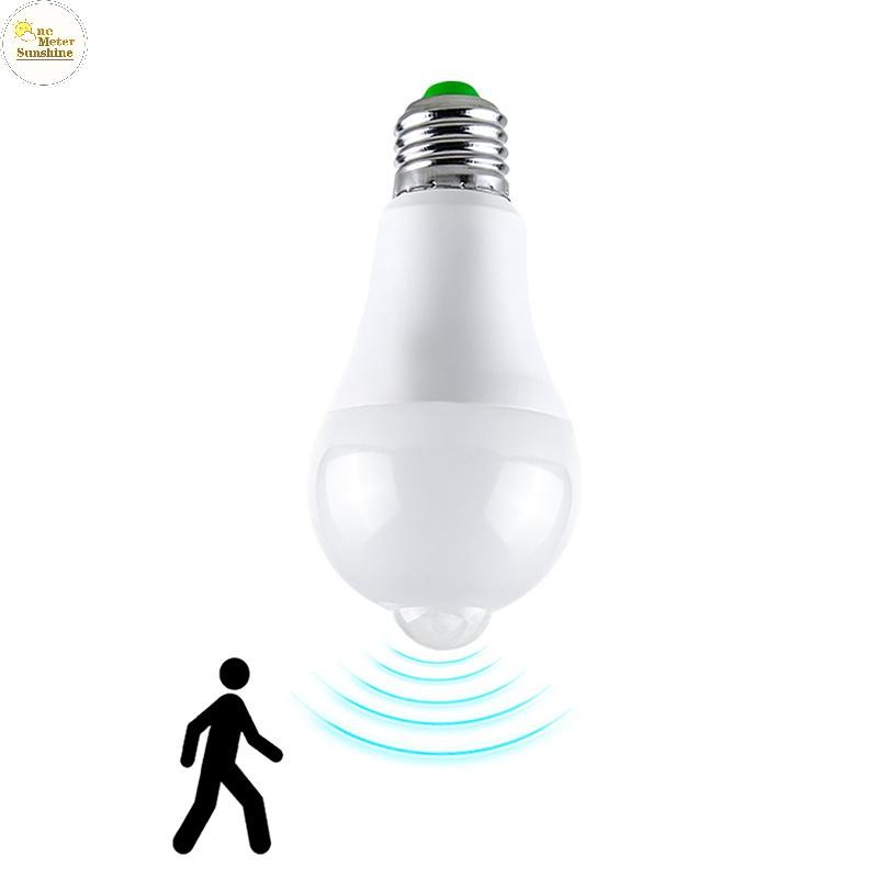 OMS E27 PIR Motion Sensor LED Light Bulb 12W 15W 18 20W Smart Bulb ...