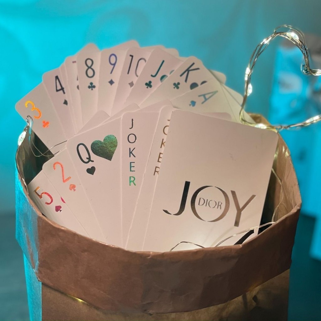 Tik Tok Popular Same Style High-value Silver Luminous Playing Cards Genuine Limited Edition ...