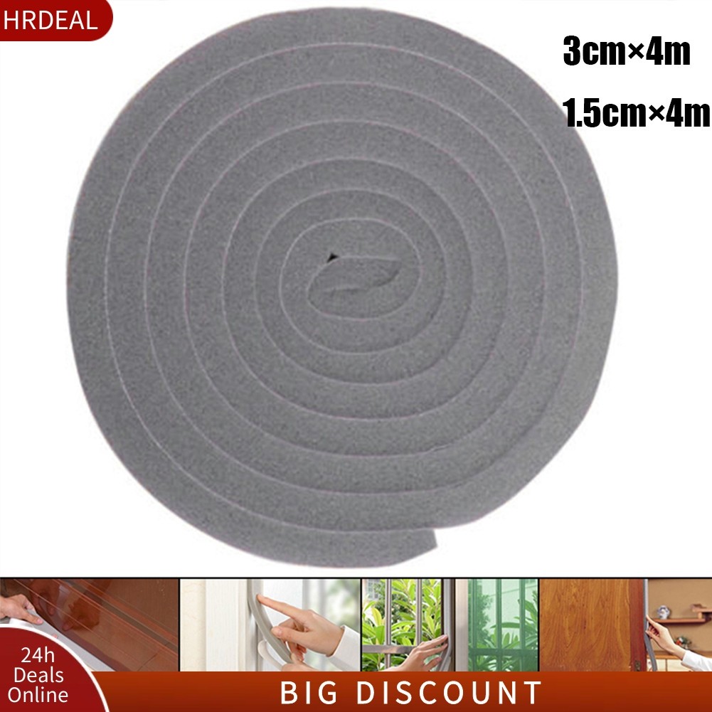 4M Weather Foam Tape Draught Excluder Seal Strip Insulation Casement Door Stop | Shopee Malaysia