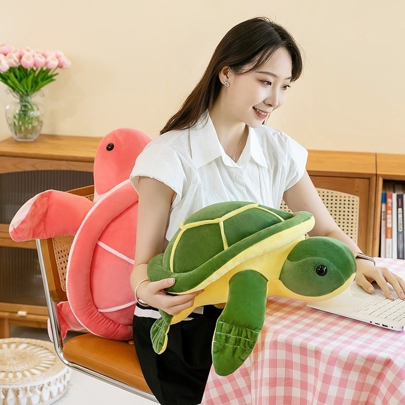 Turtle Plush Toy Sea Turtle Doll Ragdoll Doll Sleeping Pillow Children ...