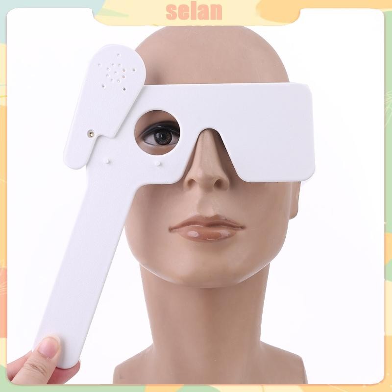 SELAN Pinhole Occluder Monocular Eye Occluder for Eye Exam Black White ...