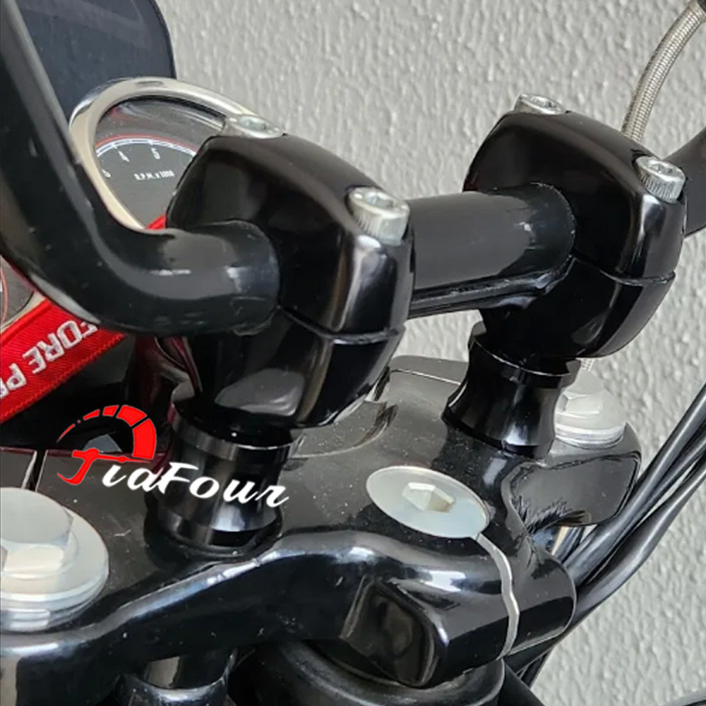Fit For INTERCEPTOR 650 2018-2023 Motorcycle Bar Clamps Raised ...