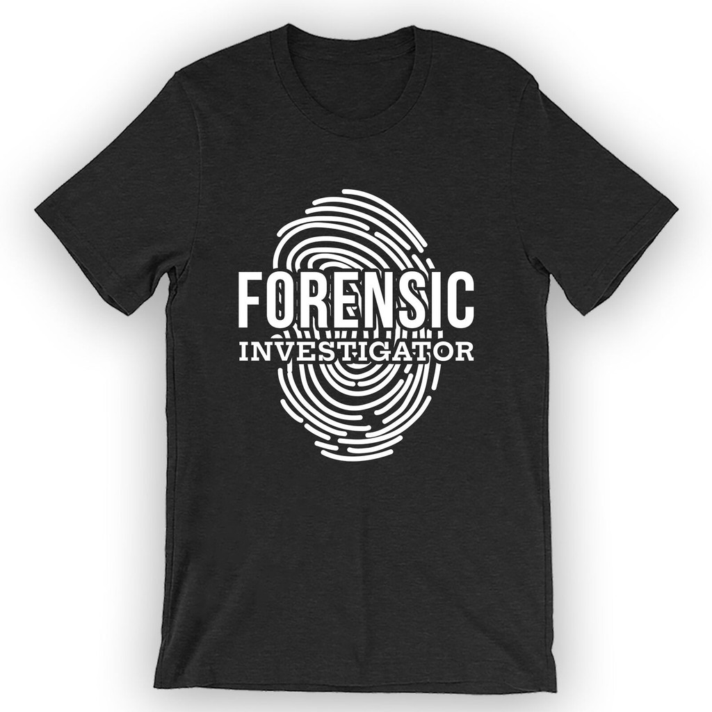 Forensic Investigator T-Shirt Crime Scene Shirt | Shopee Malaysia