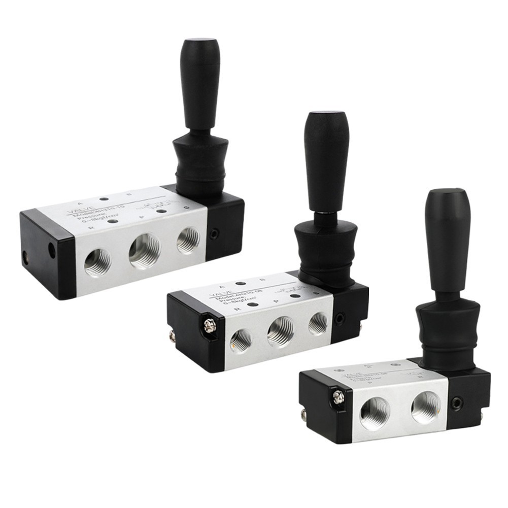 【SWTDRM】Air Manual Valve Pneumatic Control Valve Hand Lever Operated ...