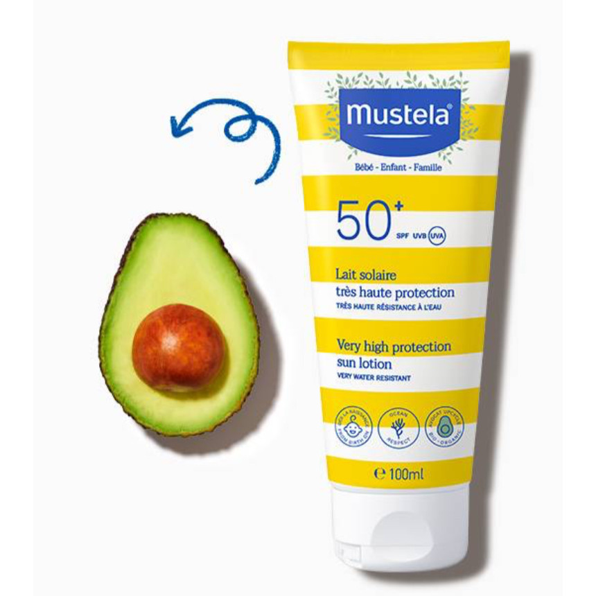 Mustela Very High Protection SPF 50+ Sun Lotion 100mL | Shopee Malaysia