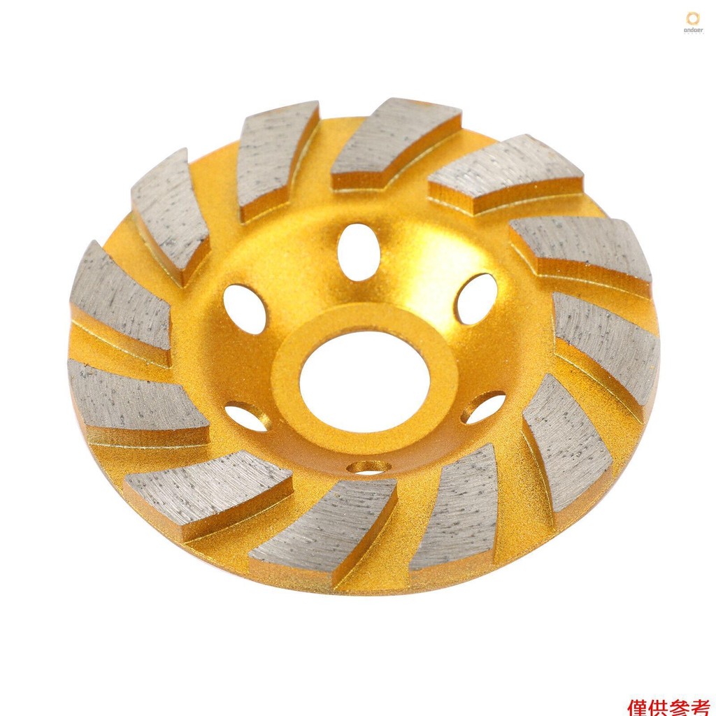4in Diamond Segment Grinding Wheel Angle Grinder Disc for Granite Stone ...