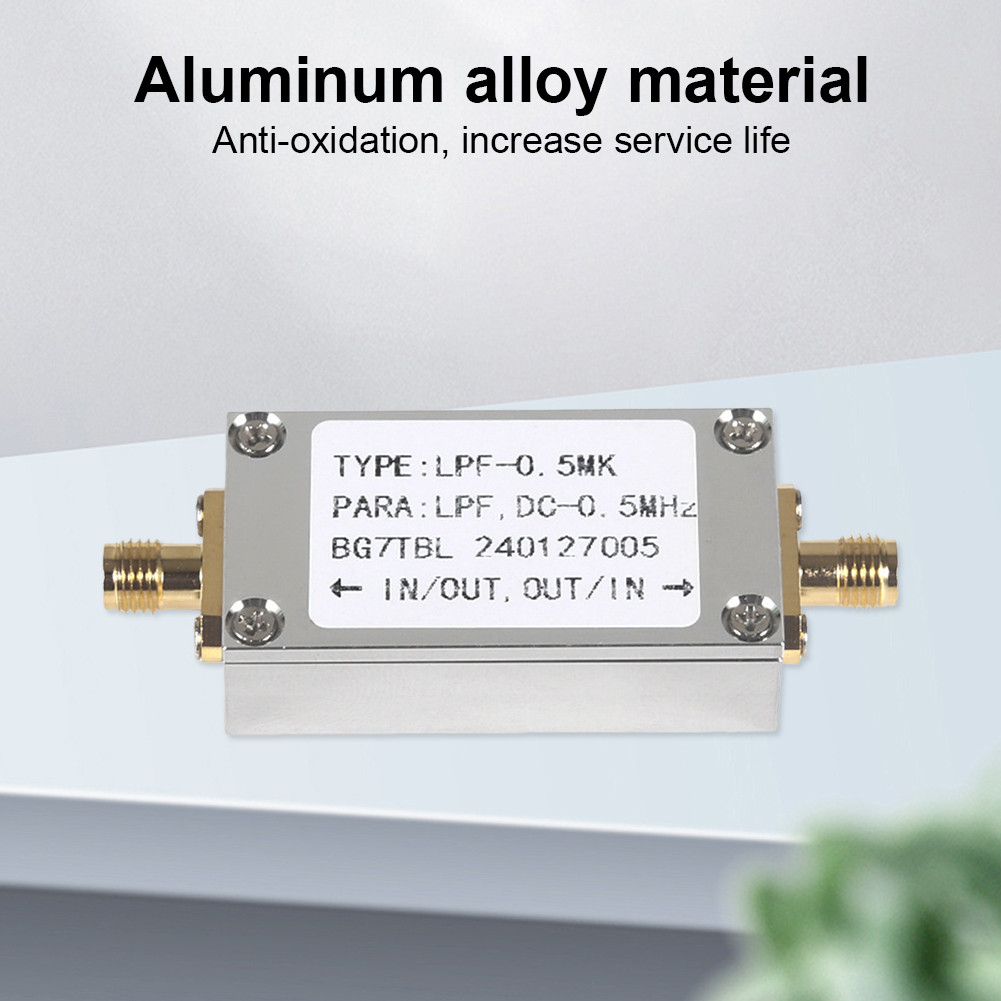 [Redkeev.my] Low Pass Filter 50 Ohms Input Output Impedance Aluminum ...