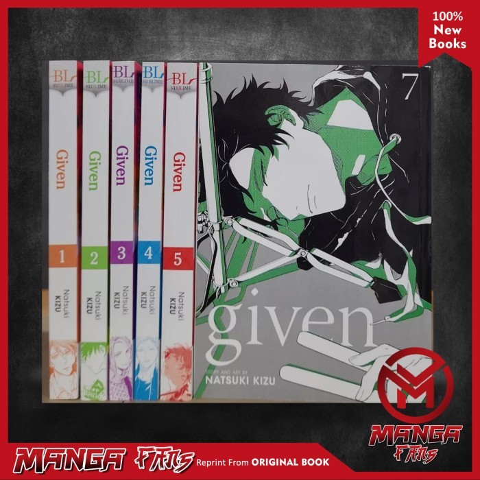 Manga Comics: Given by Natsuki Kizu | Shopee Malaysia