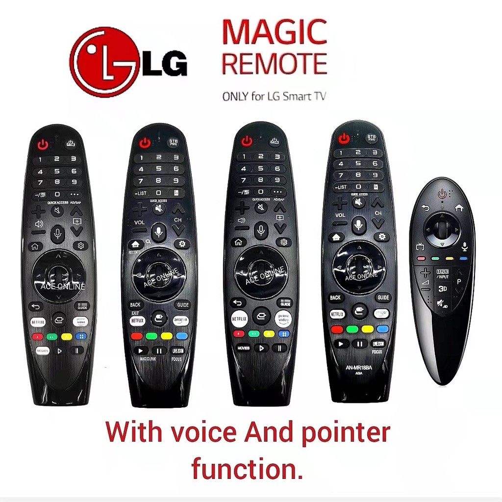 Replacement LG Magic Remote Control With voice And pointer function. Contain: AN-MR500G,AN ...