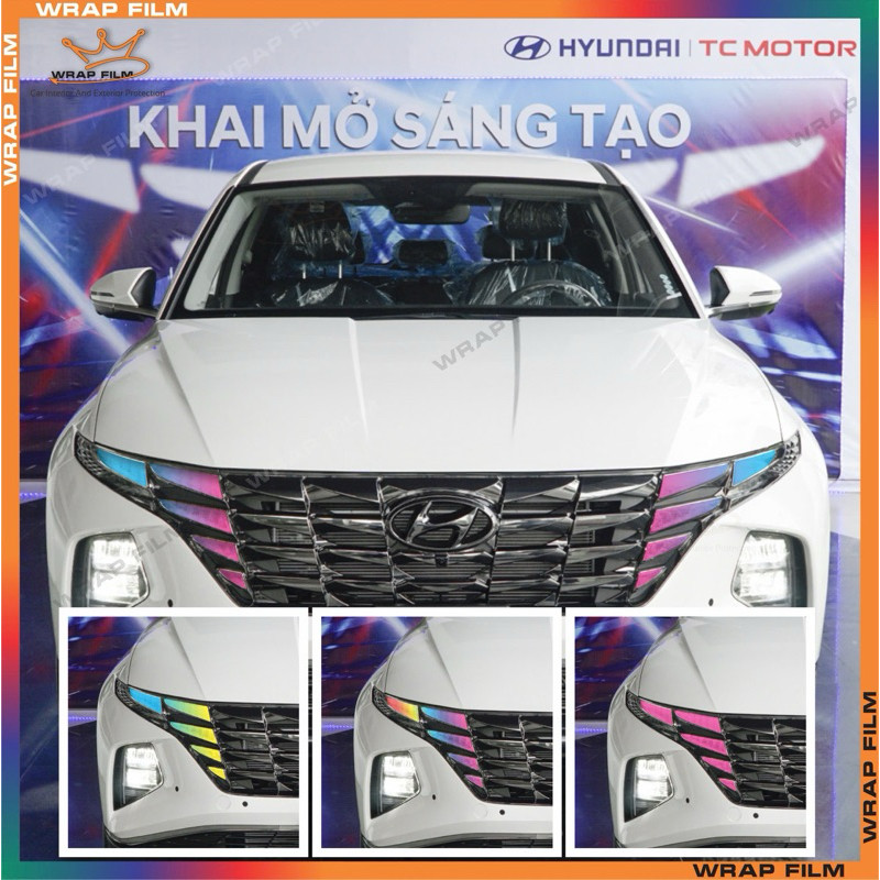 Car STAMPS: Hyundai Tucson light color changing Decal - Hyundai Tucson ...
