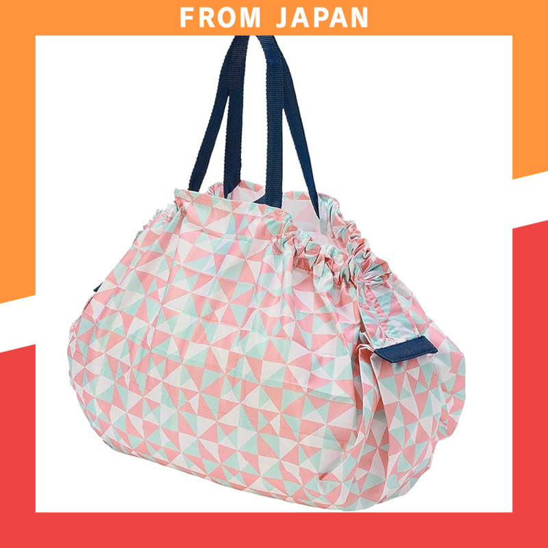 MARNA Shupatto Compact Bag L Triangle - Eco Bag that Folds Up in One Motion S419D | Shopee Malaysia