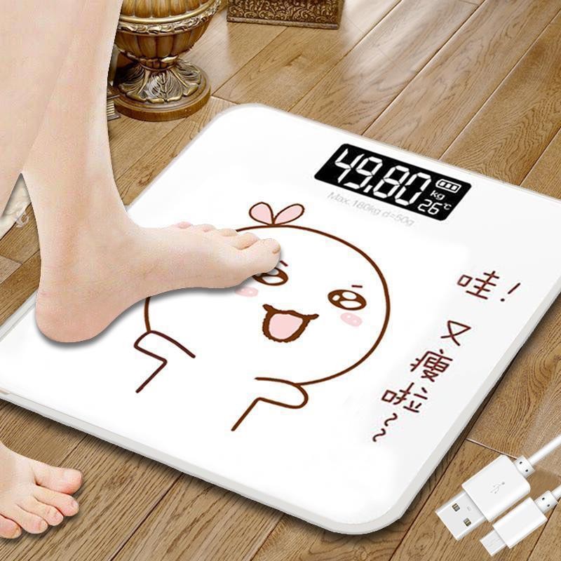 Weight Loss Weighing Weighing Electronic Scale Girl Weight Scale Cute ...