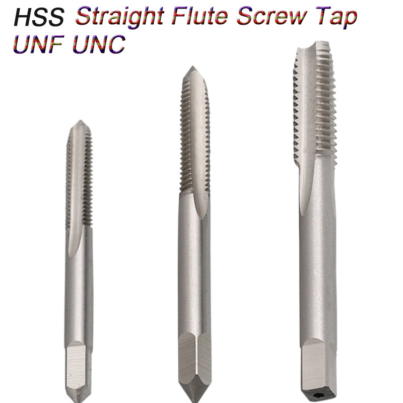 Steel American Standard HSS UNC UNF Machine Plug Thread Screw Taps and ...