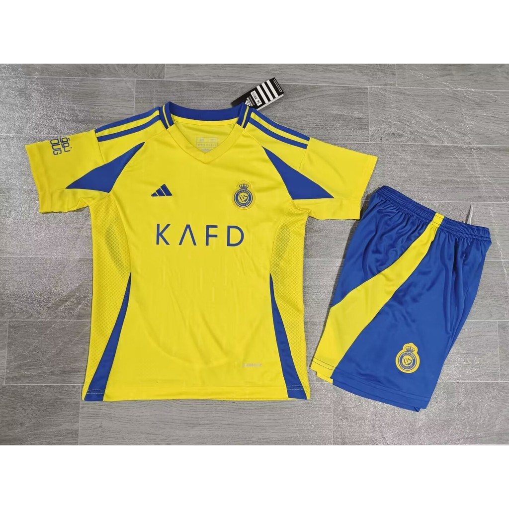Children's Wear 2425 Al-Nassr FC Home Football Sports Children's Set ...