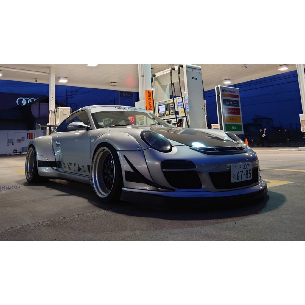 Gt Spirit 1: 18 Porsche RWB 911 ABU Silver Resin Car Model GT483 GTS ...