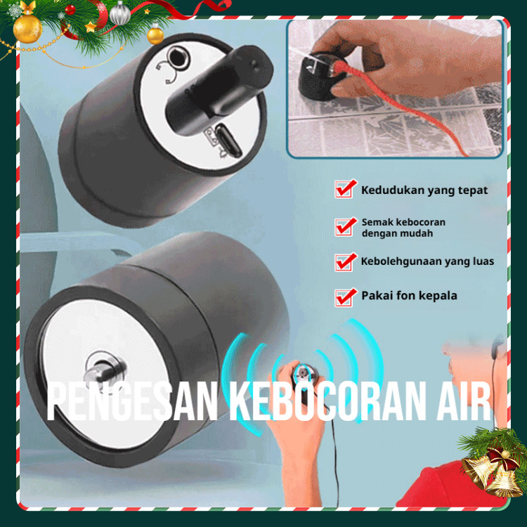 〔Kualiti Jerman〕Alat Pembaikan Paip Air / Pengesan Kebocoran Air Paip ...