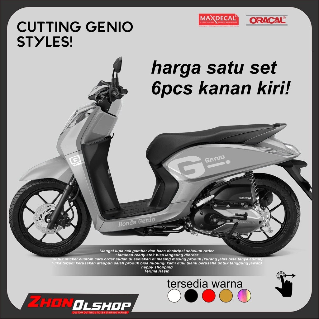 Cutting STRIPING GENIO G-STYLES STRIPING VARIATIONS GENIO LIS BODY ...