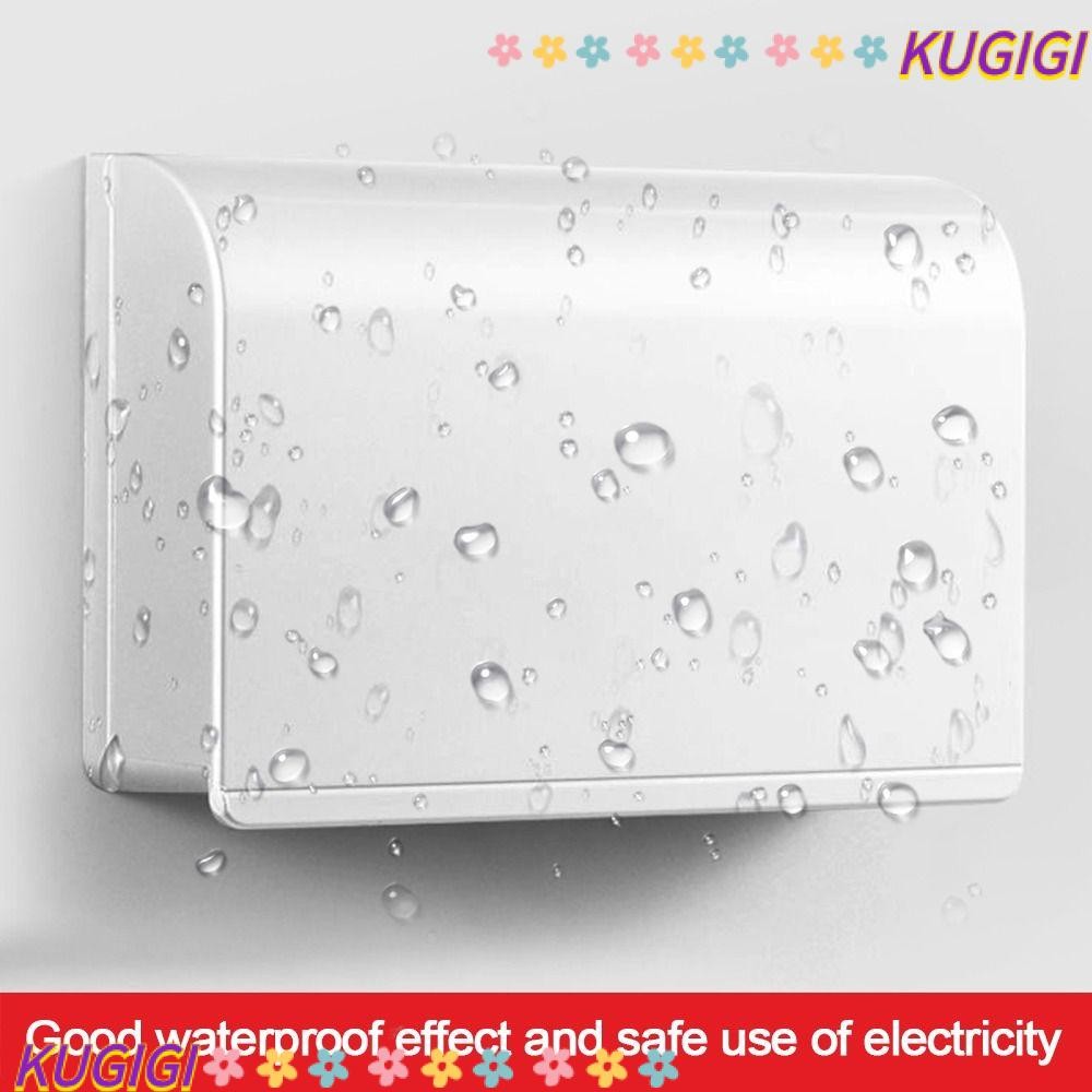 KUGIGI Switch Protective Cover, Plastic Wall-mounted Socket Waterproof ...