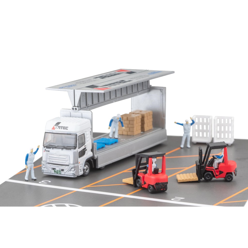 Tomytec The Truck Collection Truck Collection Logistics Site Wing Van Set G Vantec | Shopee Malaysia