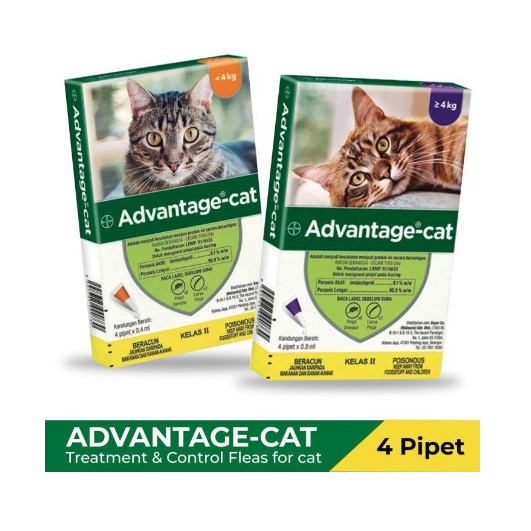 Advantage Cat Bayer Spot On Treatment For Cats/Flea Tick | Shopee Malaysia