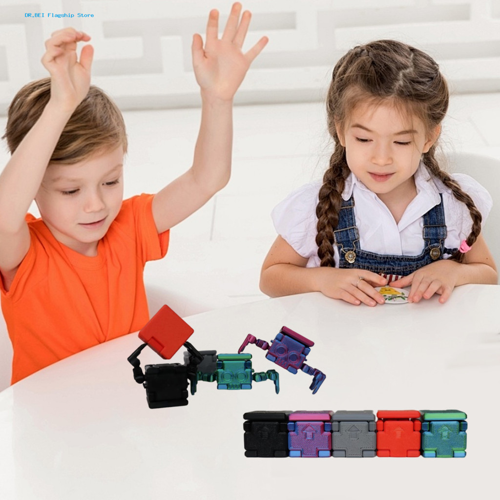 Transformable Cube Spider Decor 3d Printed Spider Sculpture 3d Printed ...