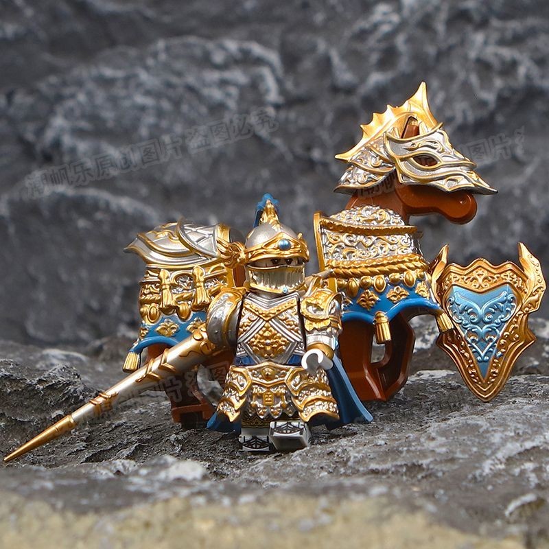 Medieval Round Table Knight Lancelot Figure Compatible Lego Figure ...