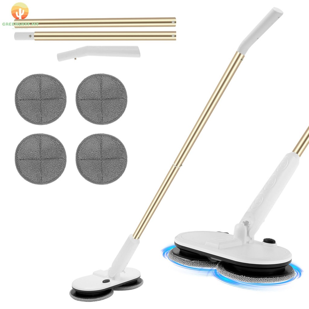Cordless Electric Mop with 4 Mop Pads 2000m Rechargeable Electric Mop ...