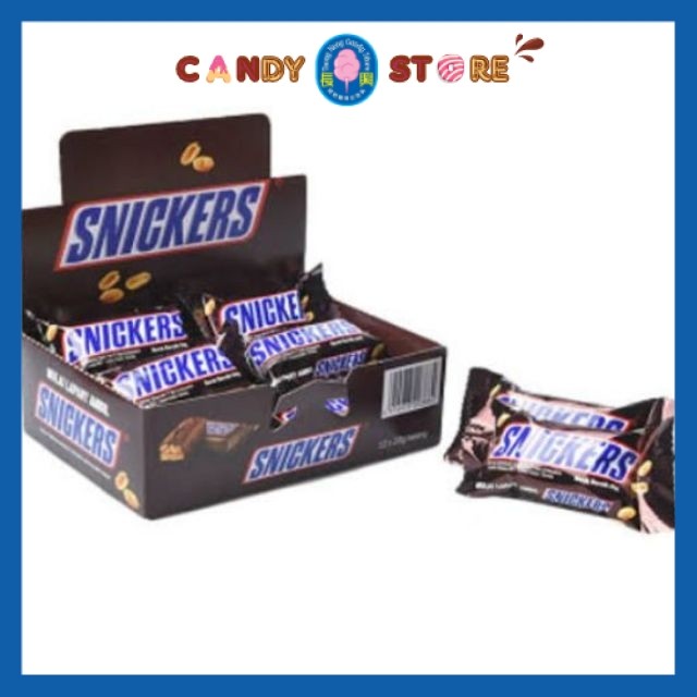 Snickers Chocolate (20g x 12pcs) MINI BARS | Shopee Malaysia