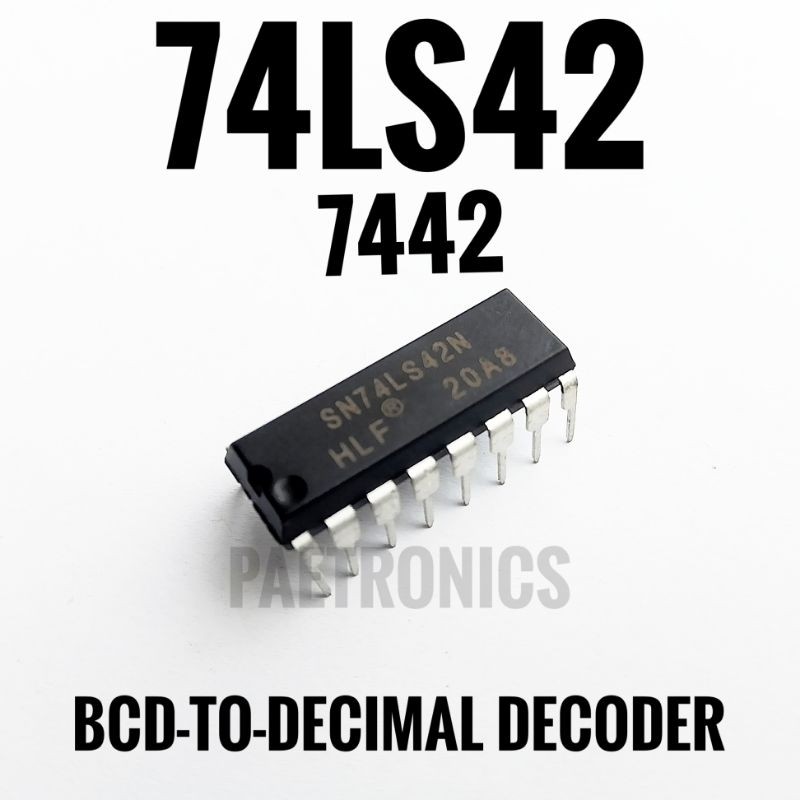 74LS42 7442 SN74LS42N BCD-to-Decimal Decoder IC | Shopee Malaysia