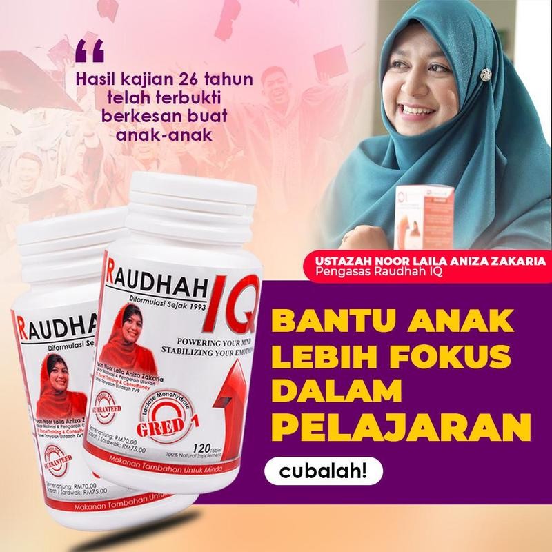 RAUDHAH IQ-USTAZAH NOOR LAILA ANIZA is the Best Choice for ZSID Parents | Shopee Malaysia
