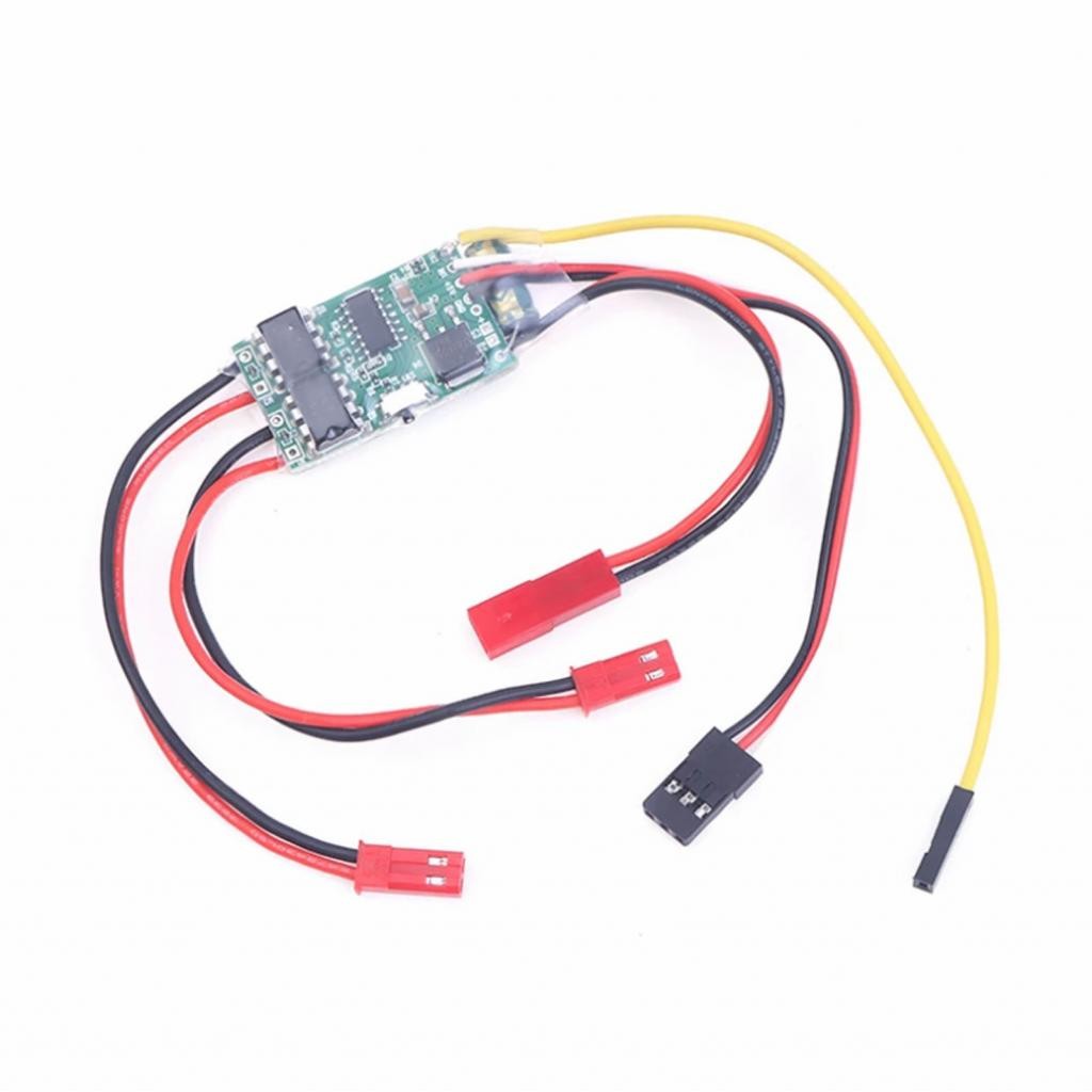 RC Brushed Motor Speed Controller Bidirectional 2s 3s Lipo 5A Two Way ...