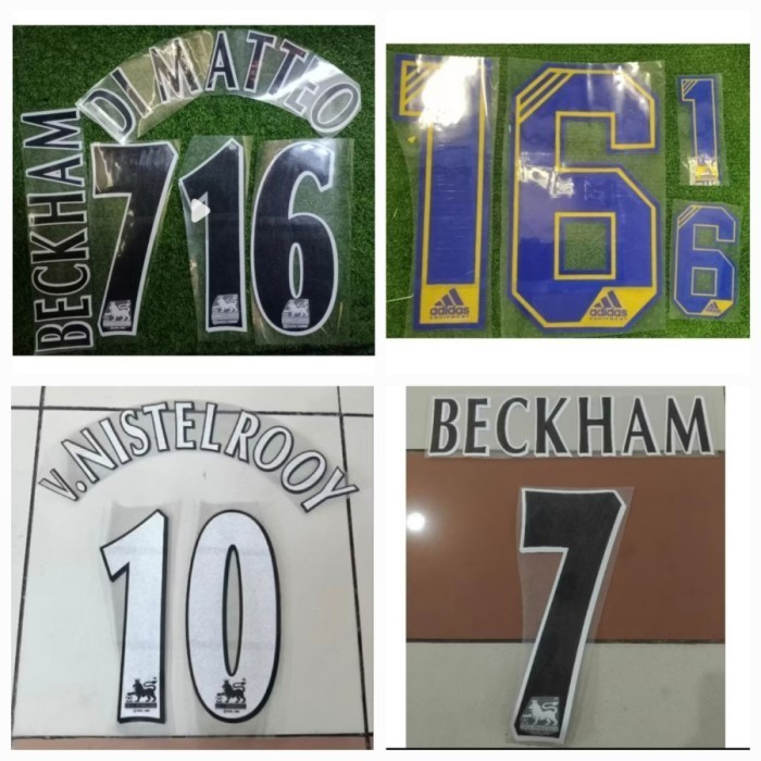 RETRO NAMESET & CUSTOME RETRO NAME (2 LAYER / DTF PRINTING) | Shopee ...
