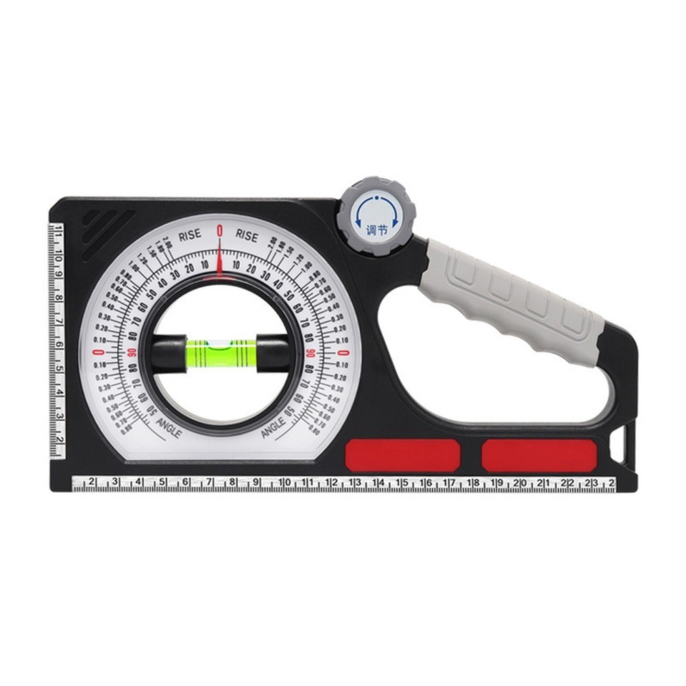 【GTTR】1x Universal Slope Angle Meter Rotary Pitch Finder Inclinometer ...