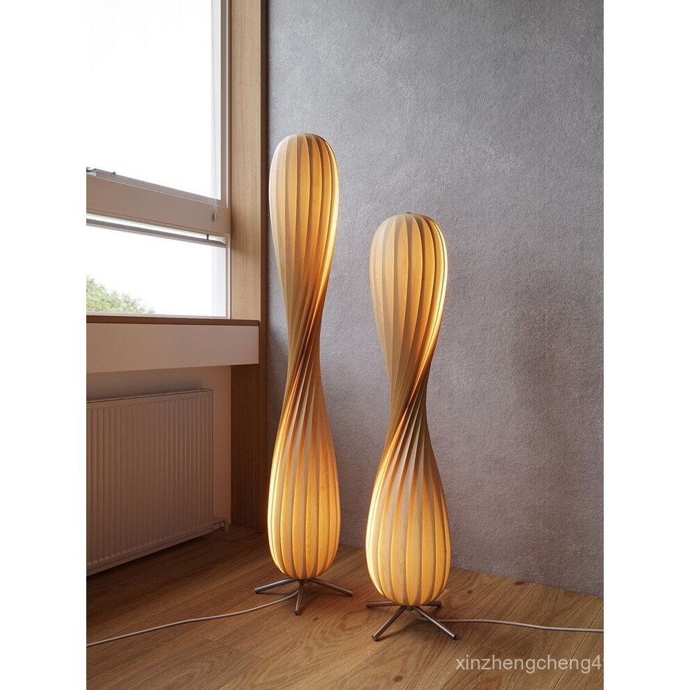 Lampu Lantai Vintaj Pereka Gaya Wabi-Sabi Ruang Tamu Bilik Tidur ...