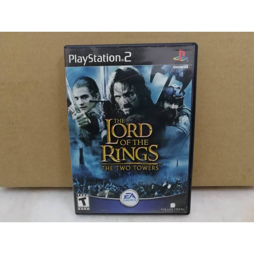 (Used) Ps2 The Lord Of The Rings: The Two Towers - Original Game ...