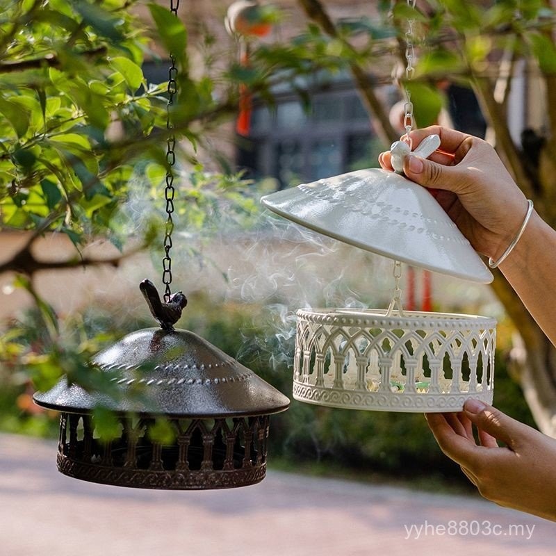 Mosquito Coil Tray Mosquito Coil Box Support Shelf with Lid Safe ...