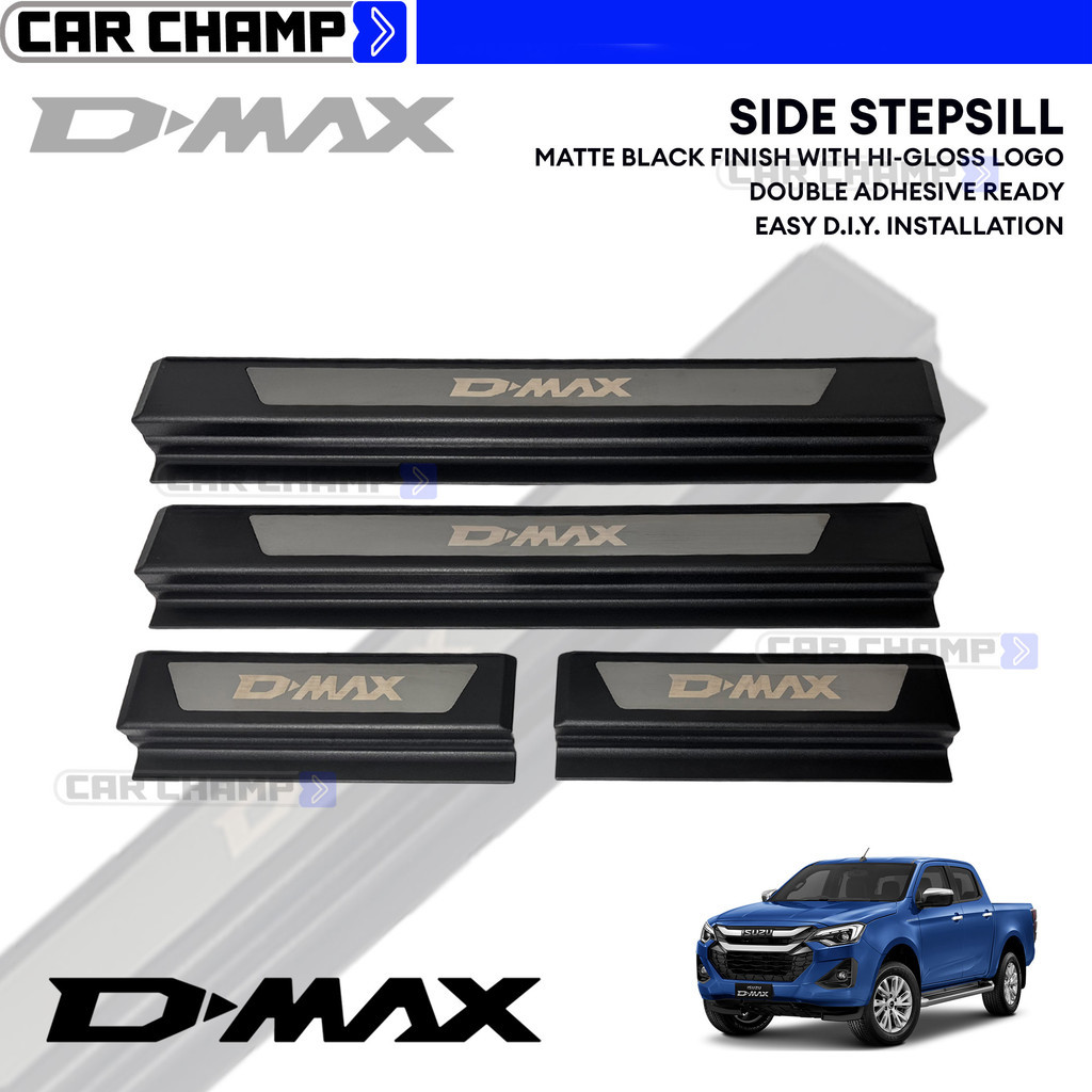 Isuzu DMAX D-MAX 2021 to 2025 OEM Side Stepsill Door Step Sill In and ...