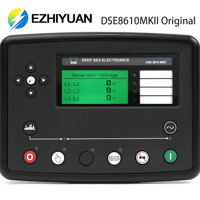 DSE8610MKII Original Deep sea Generator Controller Panel Synchronising Load Sharing Auto Start ...
