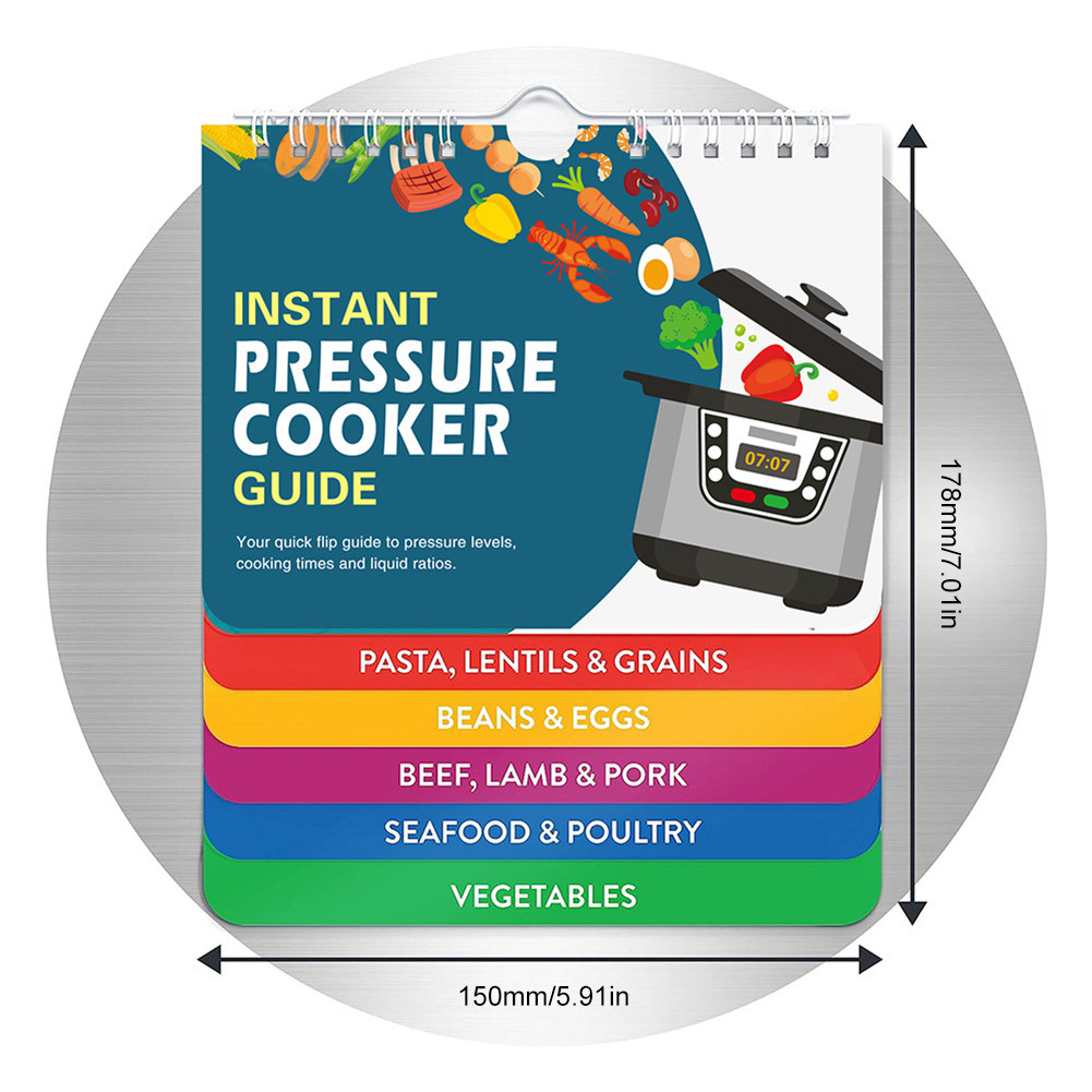 - Air Fryer/Electric Pressure Cooking Times Chart Magnetic Cheat Sheet ...