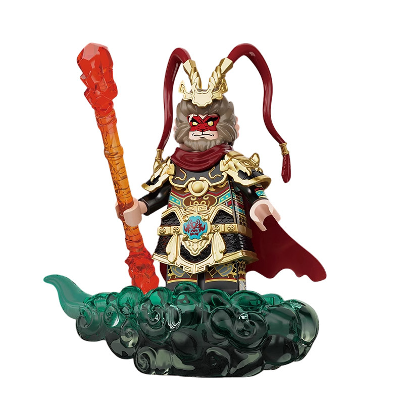 Black Myth: Wukong Building Six−eared Macaque Blocks Figures Toy ...