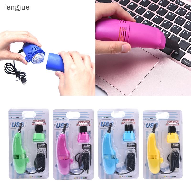 fengjue Mini Computer Vacuum USB Keyboard Cleaner PC Laptop Brush Dust ...